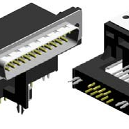 E-Tec - D-Sub, Dual Port, Right Angle, Through Hole, HD44+HD44 Contacts ...