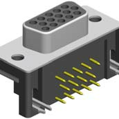 E-Tec - D-Sub, D-Sub High Density, Right Angle, Through Hole, Contacts ...