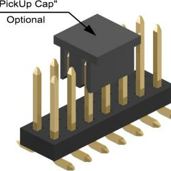 E-Tec - 2.00mm Pitch, 2 Row, Vertical, Surface Mount, Header, Pin ...