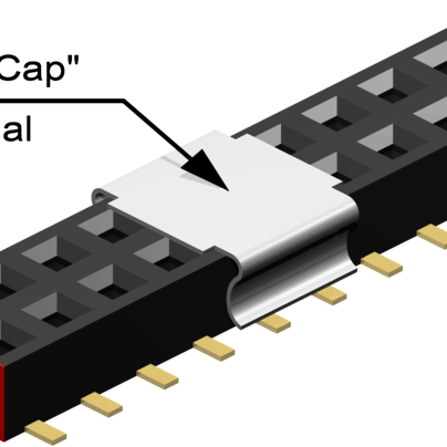 E-Tec - 2.00mm Pitch, 2 Row, Vertical, Surface Mount, Socket, PCB, 2 ...