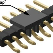 E-Tec - 2.54mm Pitch, 1 Row, Horizontal, Surface Mount, Header, Pin ...