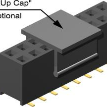 E-Tec - 2.54mm Pitch, 2 Row, Vertical, Surface Mount, Socket, PCB, 5mm ...